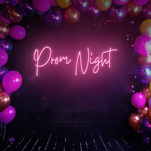 Prom Night - LED Neon Sign - Etsy