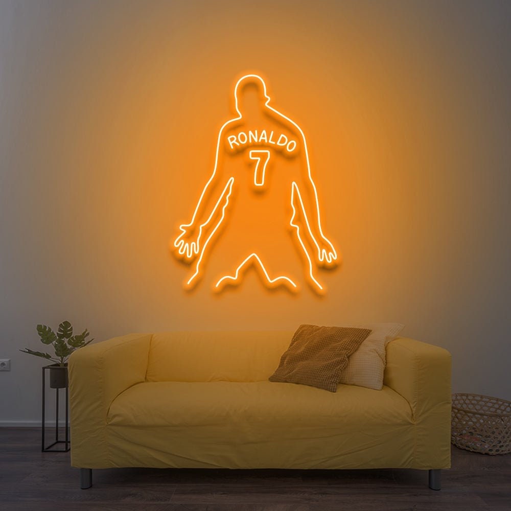 Neon Sign CR7 - Etsy