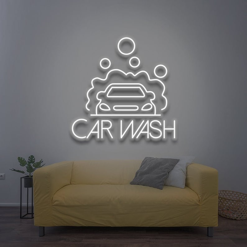 Car Wash LED Neon Sign - Etsy