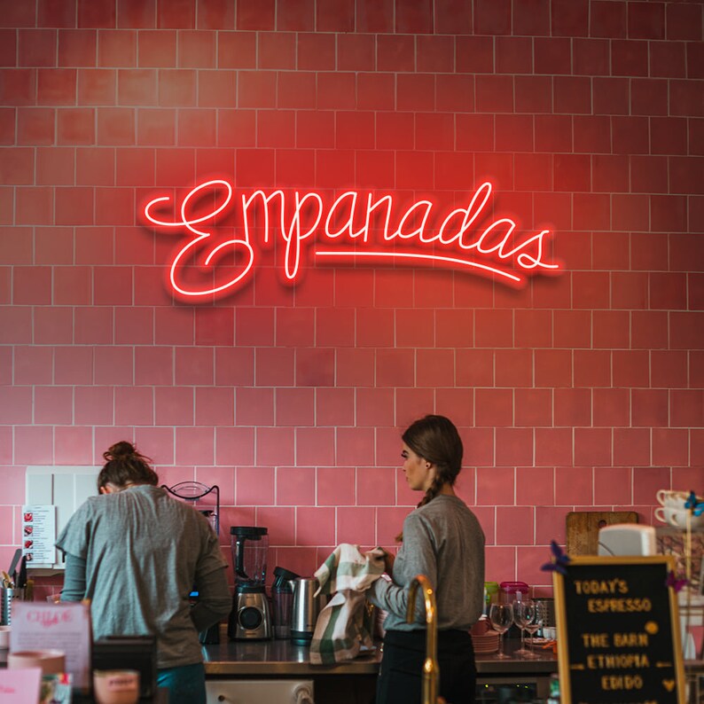 Empanadas LED Neon Sign - Etsy