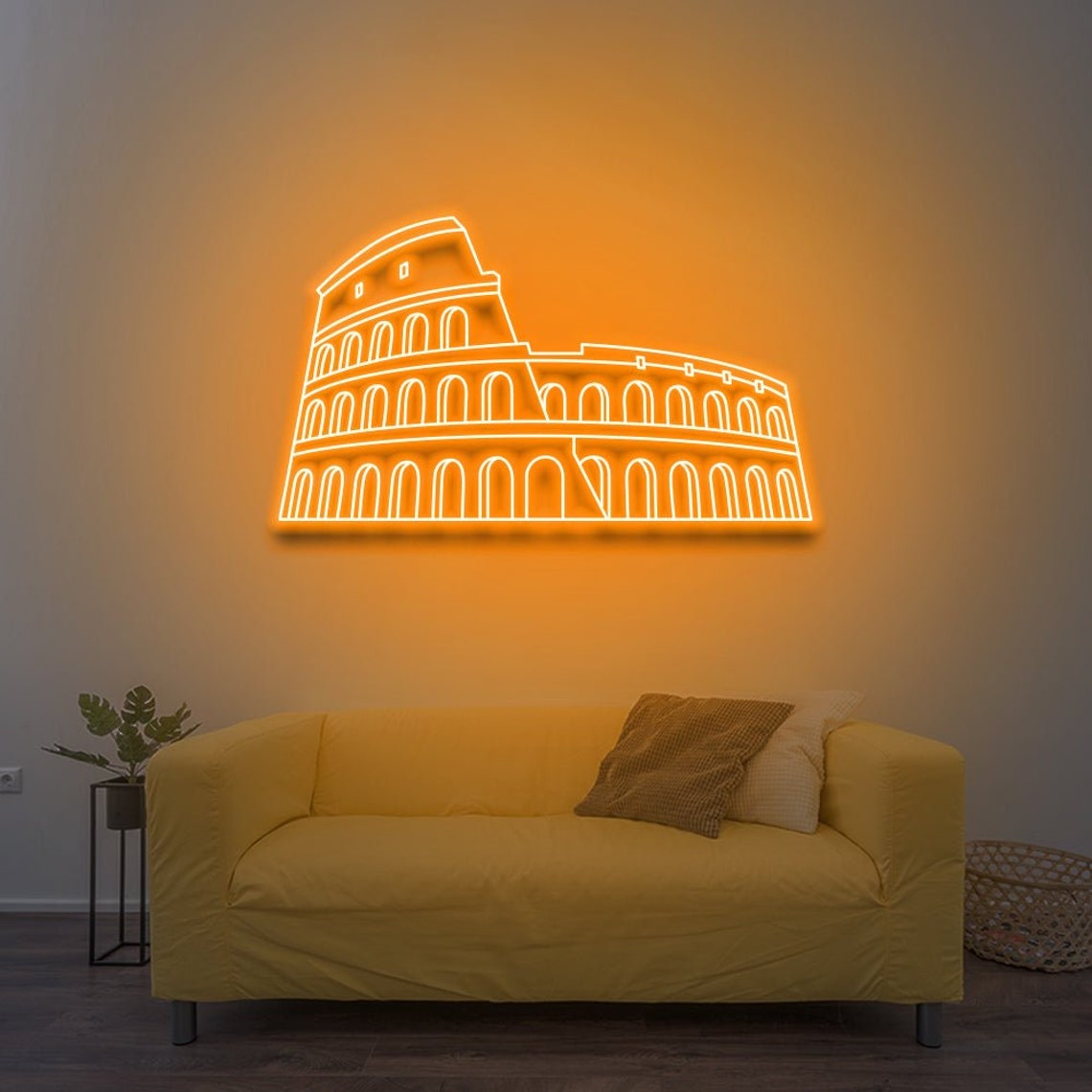 Neon Sign Colosseum - Etsy