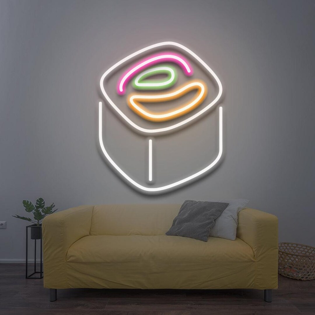 Sushi LED Neon Sign - Etsy