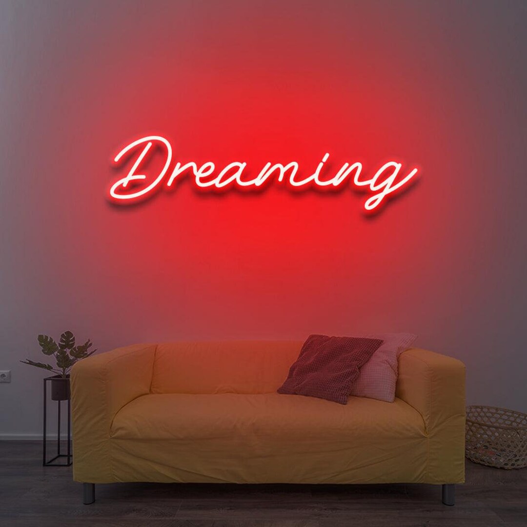 Neon Sign Dreaming - Etsy