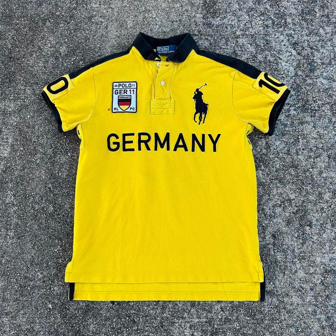 VTG Polo Ralph Lauren Chief Keef Style Germany Polo Shirt Size Medium ...