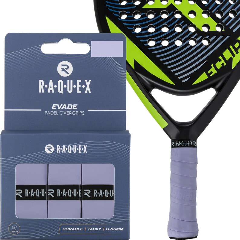 Raquex Evade Padel Overgrip - 3 Over Grips, 10 Colour Options. Designed ...