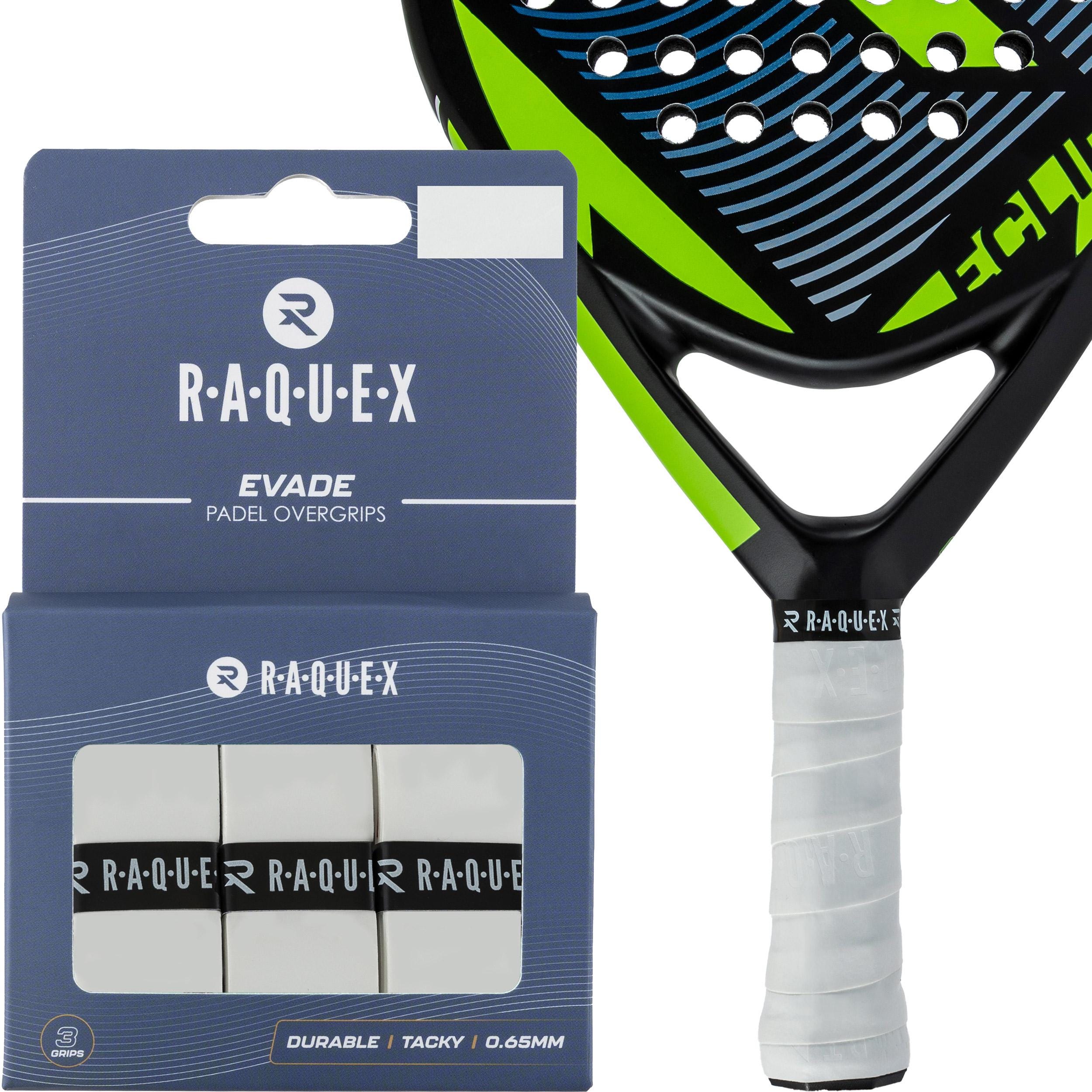 Raquex Evade Padel Overgrip - 3 Over Grips, 10 Colour Options. Designed ...