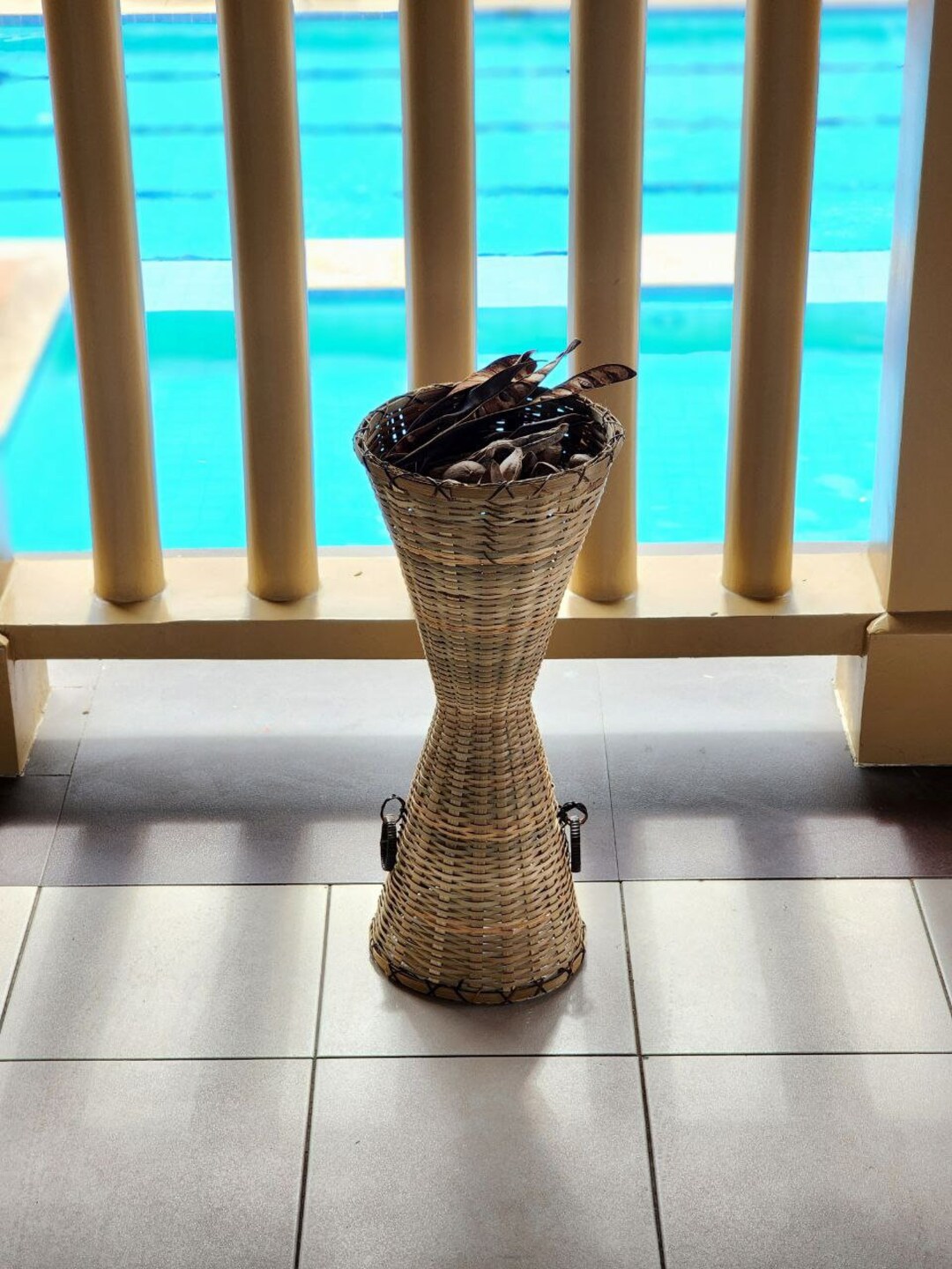 Wicker Vase, Woven Jug, Wicker Furniture, Natural Material ,home ...