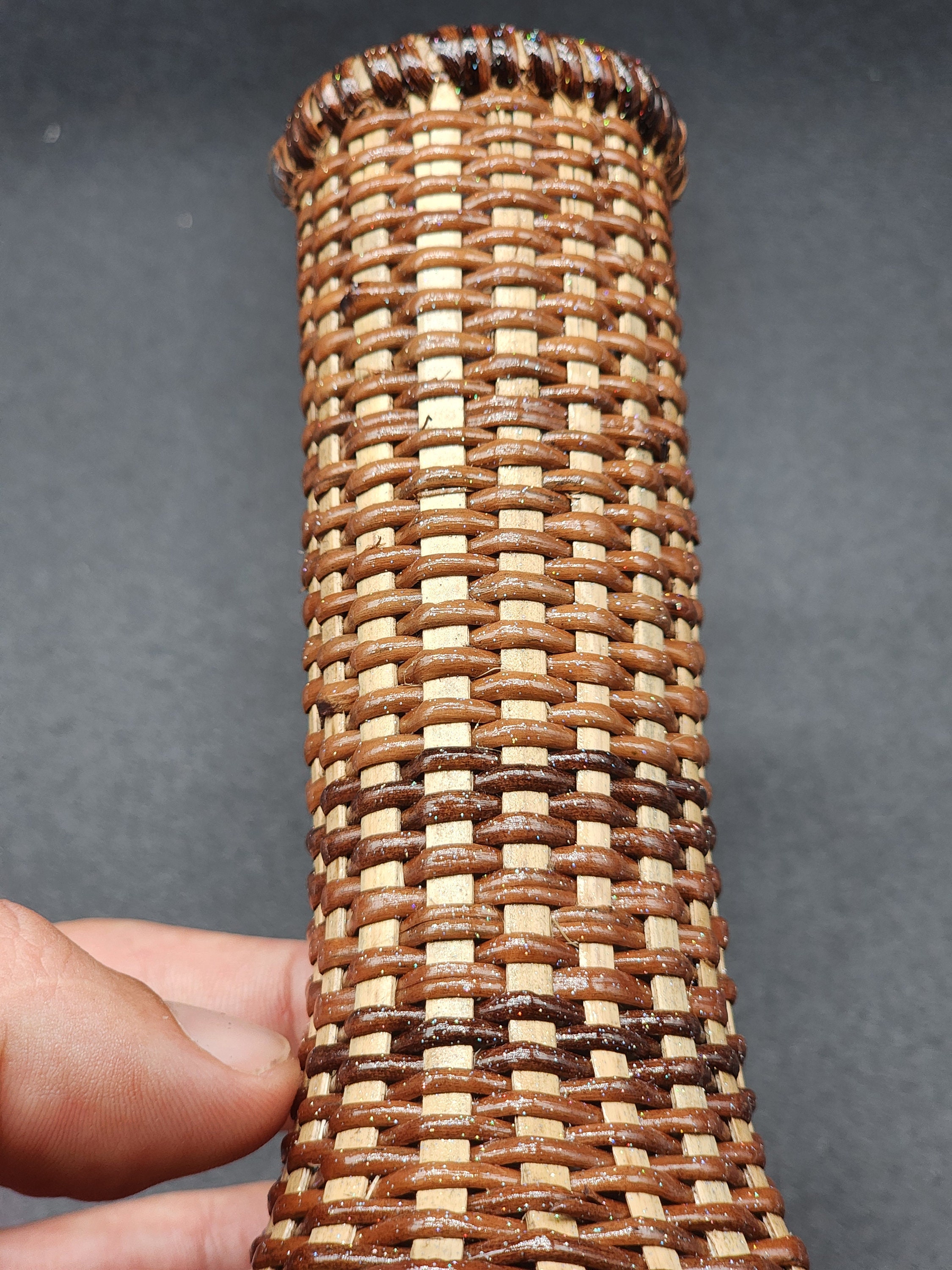 Bingo Buchaka Shaker Wicker Jug Woven Vase Bingo Game Twinkle Star Gift ...