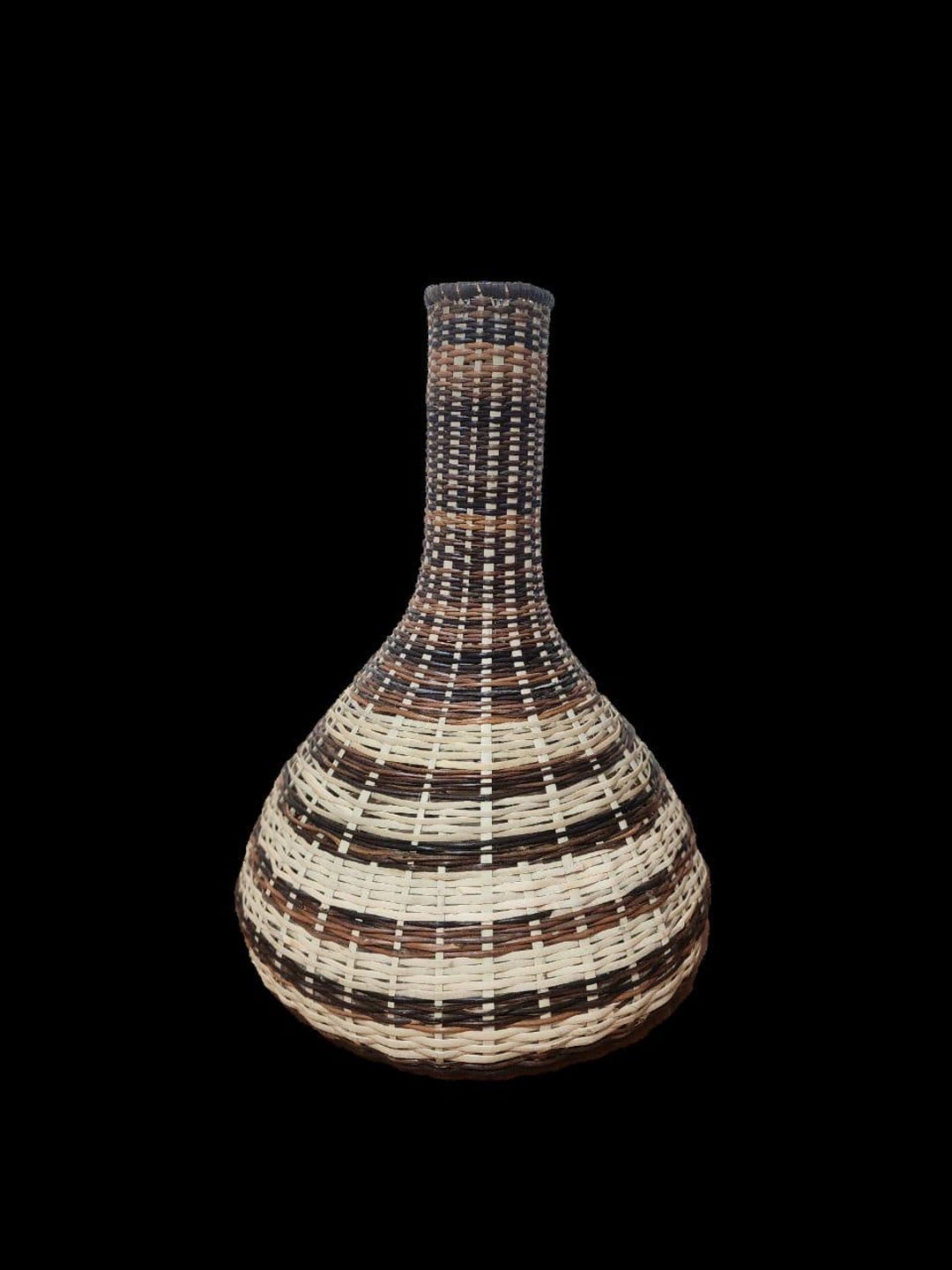 Bingo Buchaka Shaker Wicker Jug Woven Vase A Gift for a Friend A Gift ...