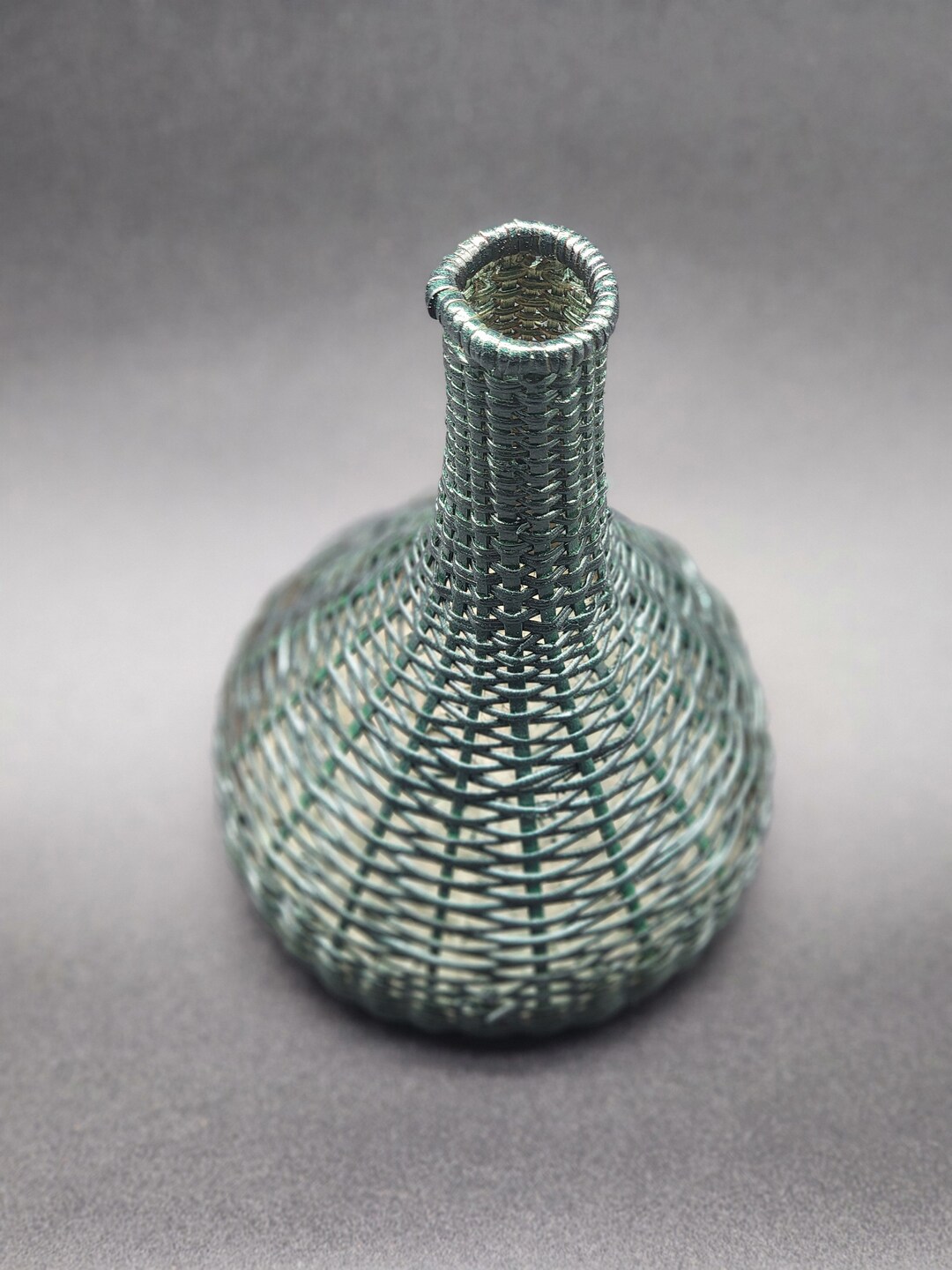 Bingo Buchaka Shaker Wicker Jug Woven Vase Bingo Game Gift Set Green ...