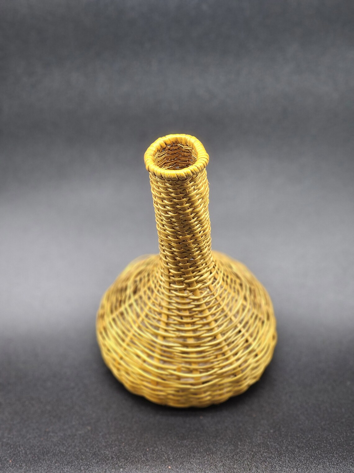Bingo Buchaka Shaker Wicker Jug Woven Vase Bingo Game Gold Gilding Gift ...