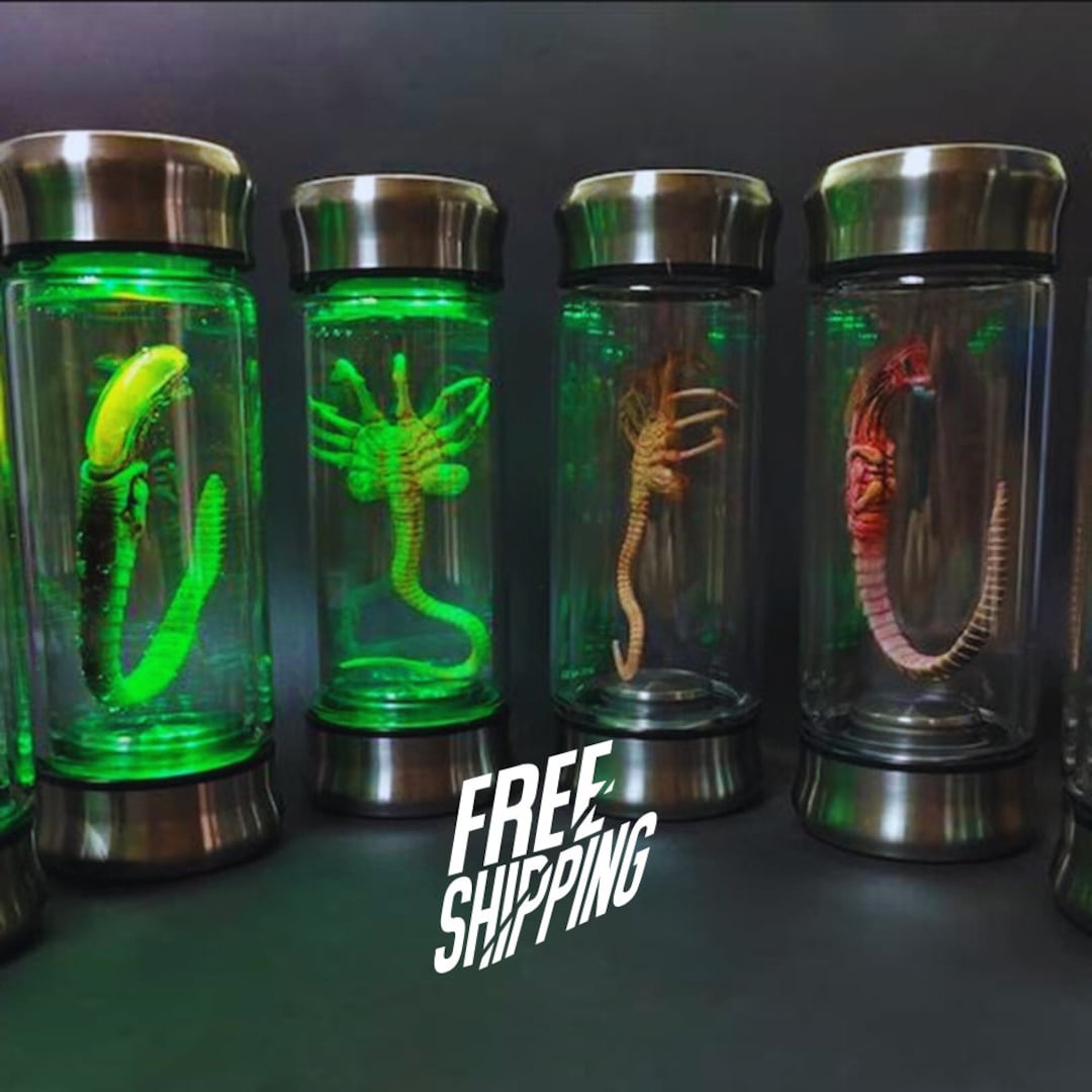 Movie Prop Replica Alien Glow Jar Xenomorph Specimen - Etsy.de