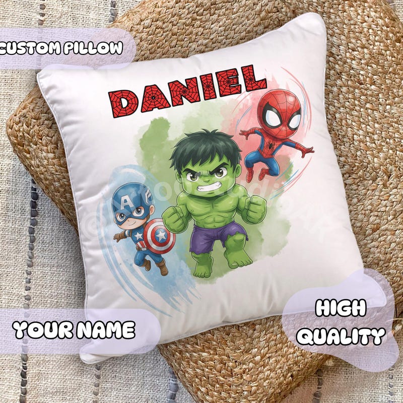 Avengers Pillow - Etsy
