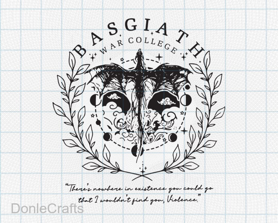 Fourth Wing Basgiath Png Fourth Wing Dragon Rider Rebecca - Etsy