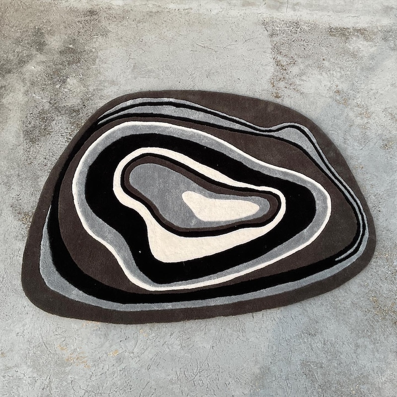 Irregular Shaped Rug - Etsy