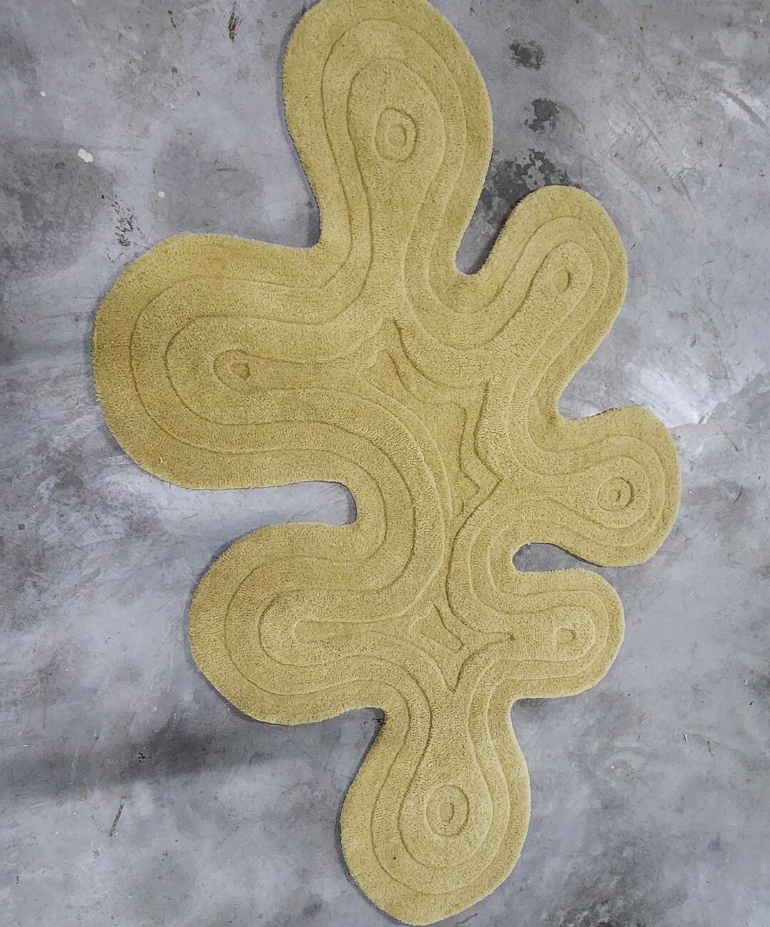 Amoeba Rug,irregular Shaped Rug, Gifts for Her,hand-tufted Wool Rug ...