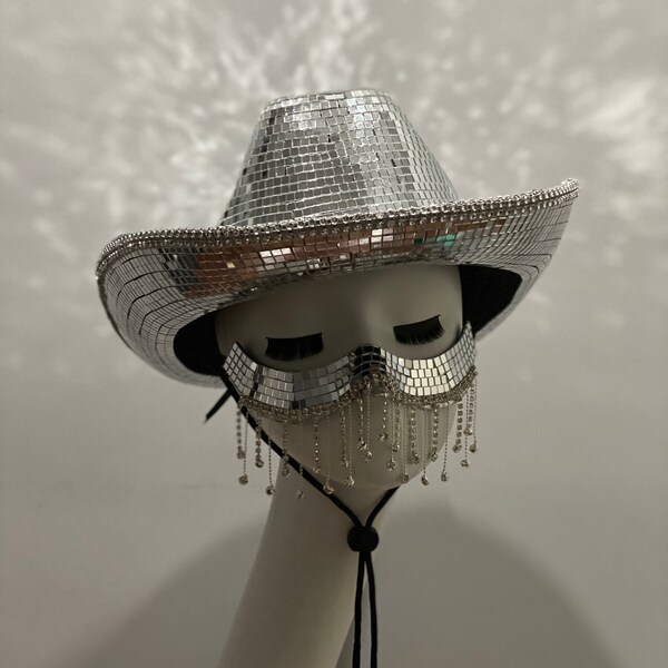 Mirrored Cowboy Hat - Etsy