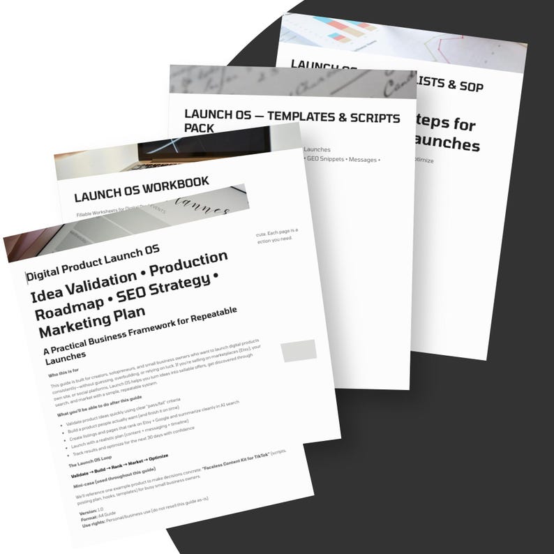 Business Framework for Digital Product Launch: Validation, Marketing ...