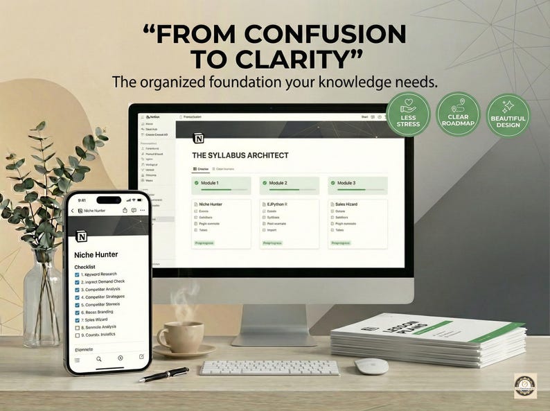 Notion Course Planner Template: Syllabus, Curriculum, Launch Plan ...