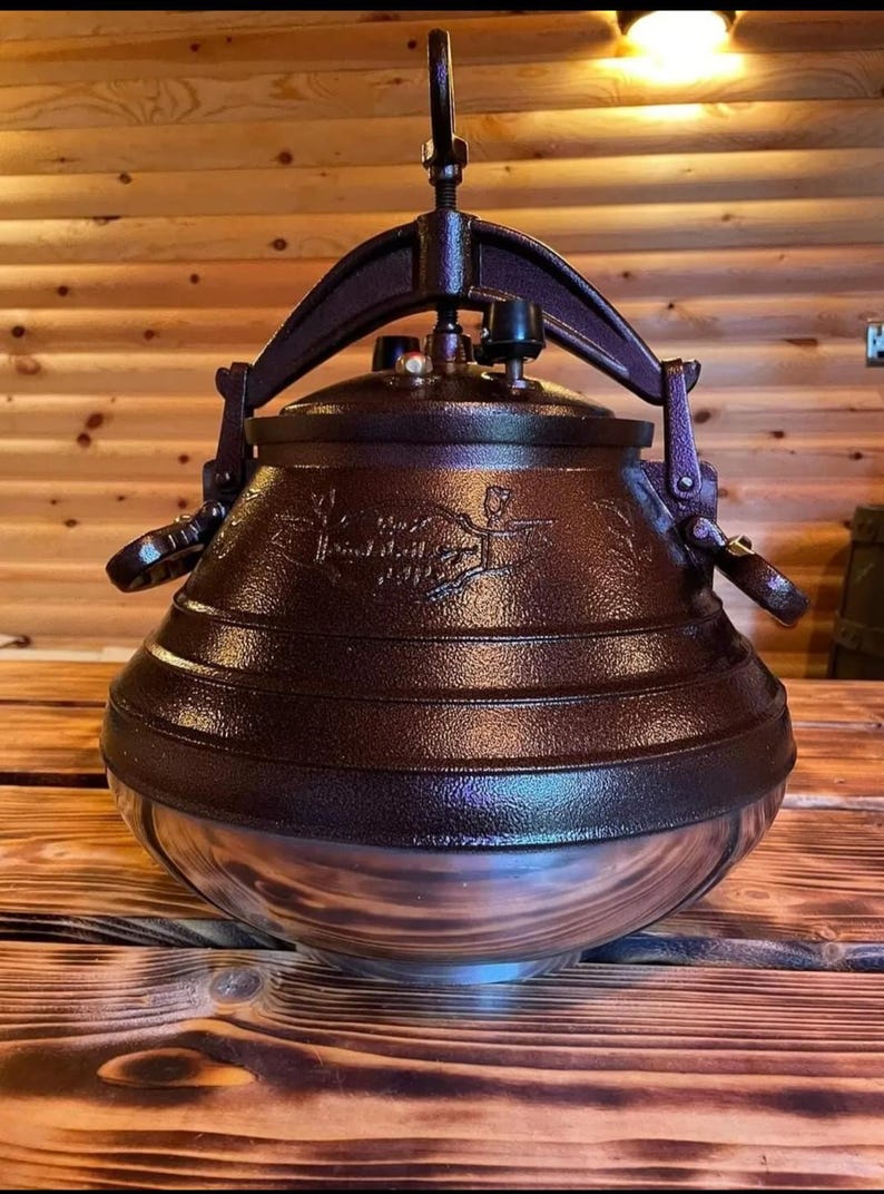 20L Kazan Afghan,pot Camping Cooking Pot,pressure Cooker,fire Pot ...