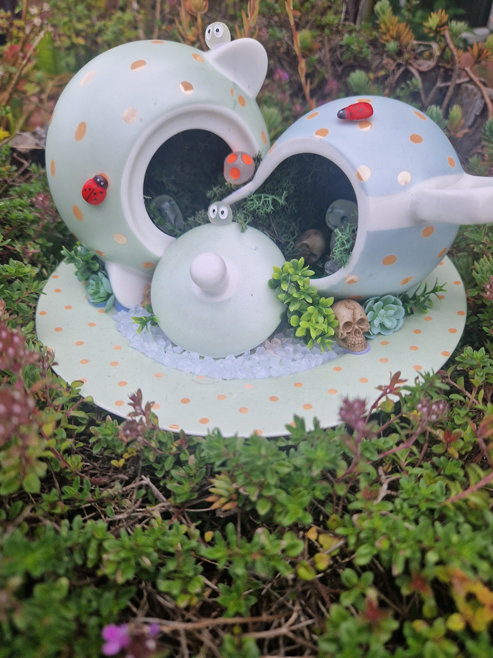 Kodama(tree Spirit) / Alien in a Teacup, Glow in the Dark With Light ...