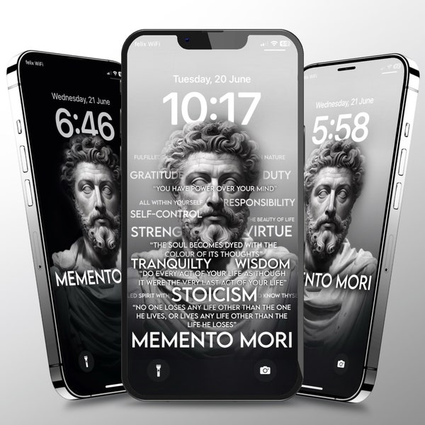 Stoicism Wallpaper - Etsy