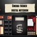 Cinema Themed Digital Hyperlinked Notebook With 12 Sections, 18 Page ...