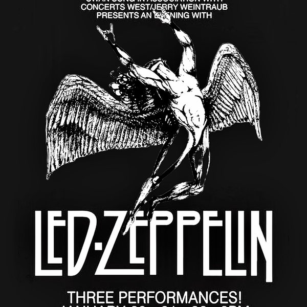 Led Zeppelin Art - Etsy