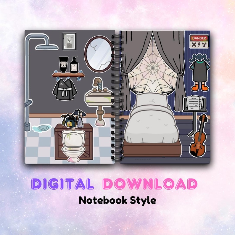 Toca Boca Quiet Book, Toca Boca Paper Doll, Toca Boca Paper Doll ...