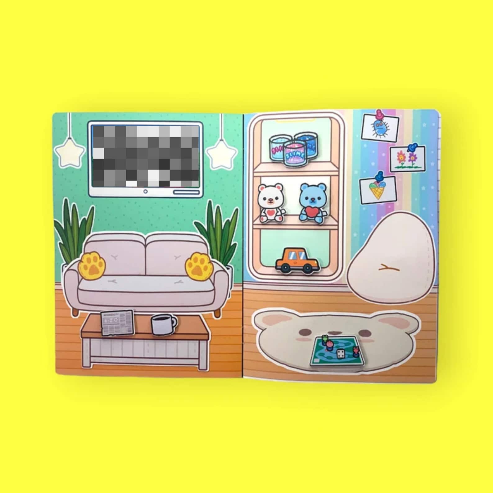 Toca Boca Book, Toca Boca Quiet Book, Toca Boca Paper Doll, Toca Boca ...