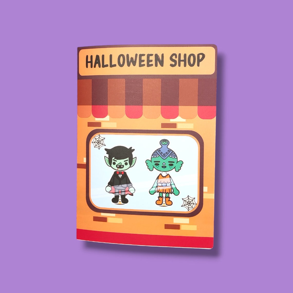 Toca Boca Quiet Book, Paper Dolls, Toca Boca Book, Toca Boca Paper Doll ...