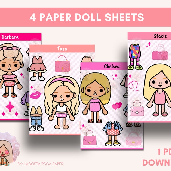 Toca Boca Stickers - Etsy