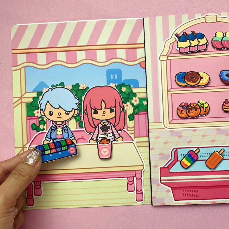 Toca Life World Paper Doll - Etsy