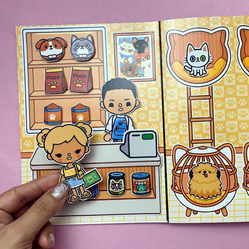 Toca Boca Book - Etsy