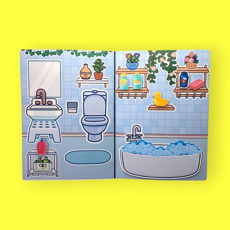 Toca Boca Book, Toca Boca Quiet Book, Toca Boca Paper Doll, Toca Boca ...