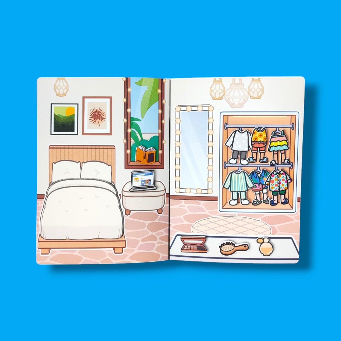 Toca Boca Quiet Book, Papierpuppen, Toca Boca Buch, Toca Boca Paper ...