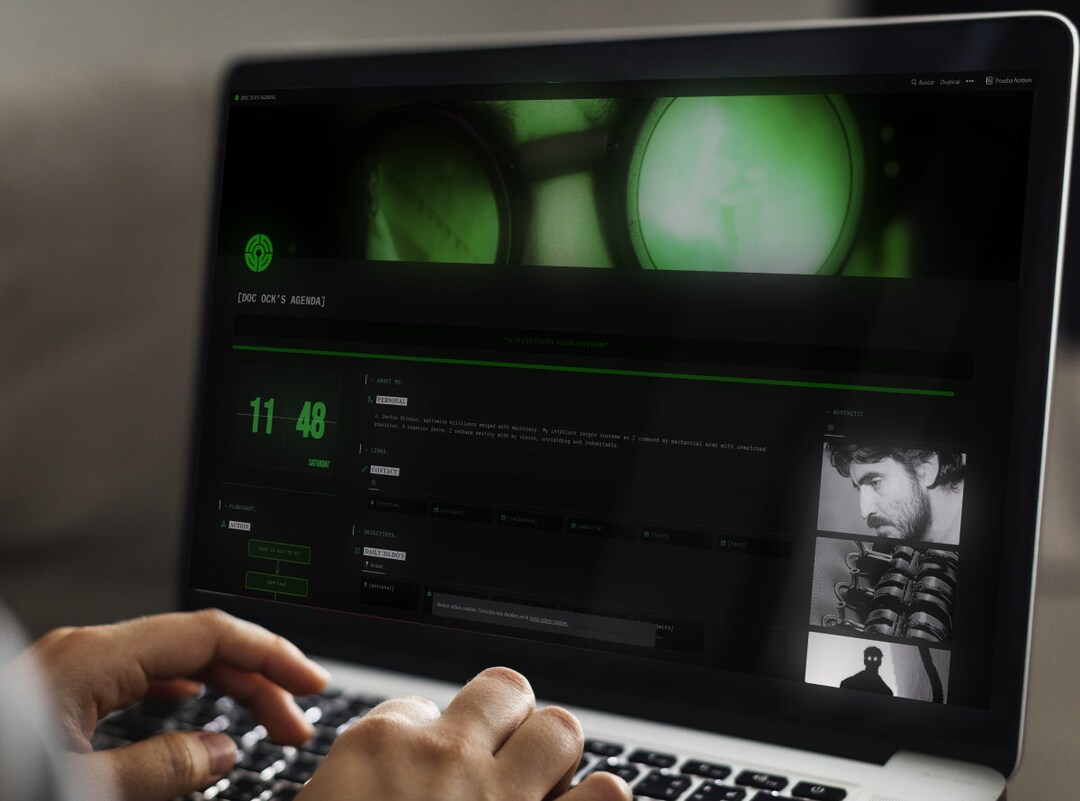 Notion Template Marvel Doctor Octopus. - Etsy