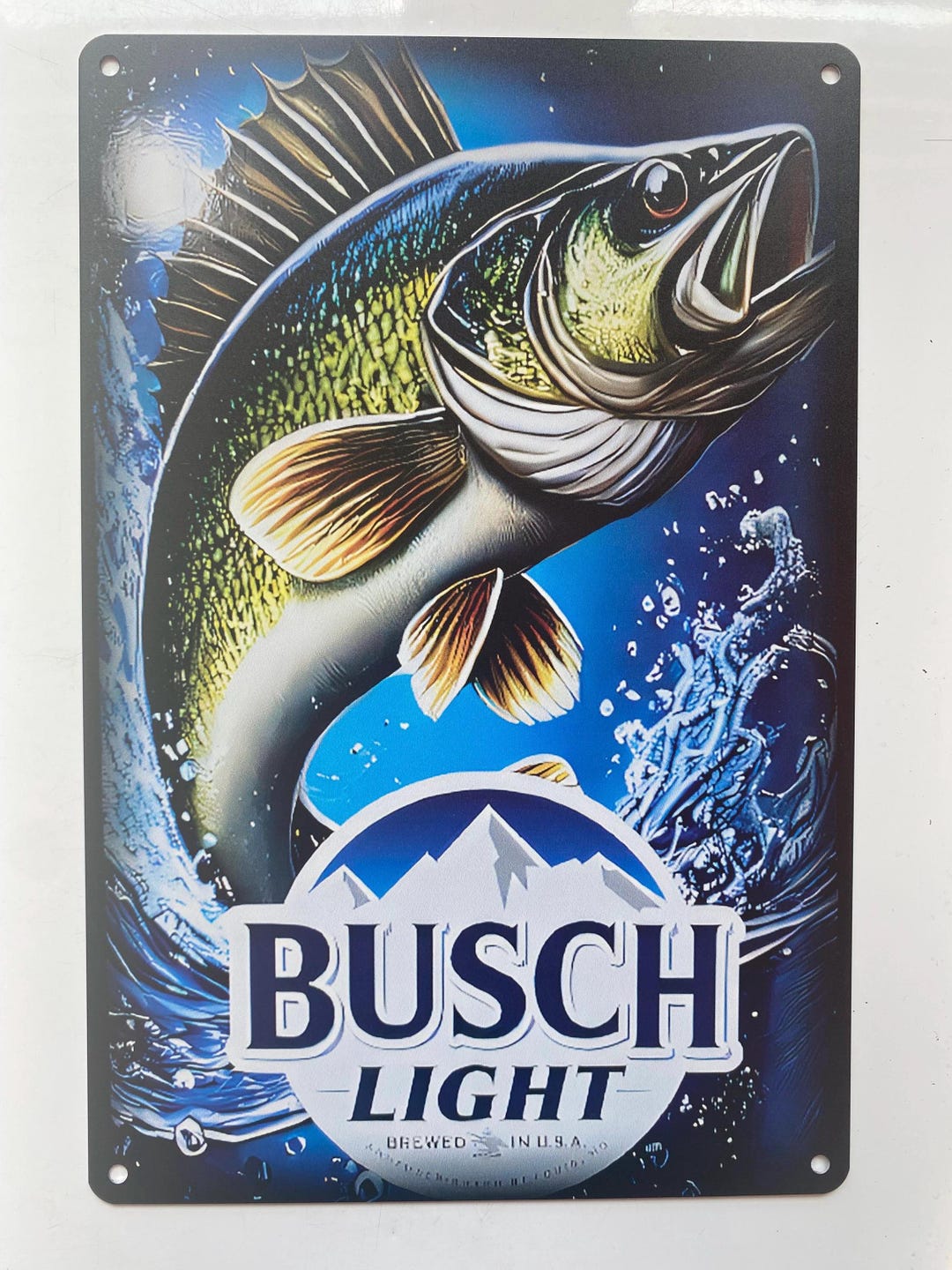 Busch Light - Busch Beer Fishing Life - Metal Sign - Hunting - Farming ...