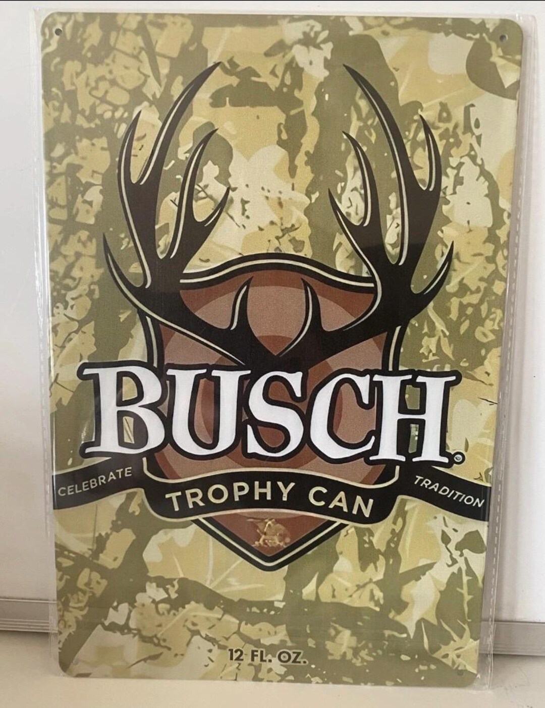 Busch Light - Busch Beer Camo - Hunting Metal Sign - Trophy Can ...