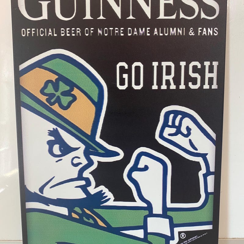 Notre Dame Sign - Etsy