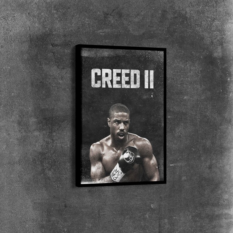 Creed Poster Hypebeast Canvas Wall Art Rocky Balboa Adonis Creed 3 ...