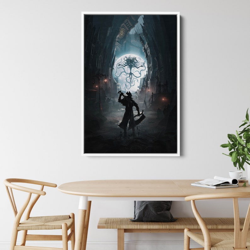Bloodborne Poster, Lady Maria Wall Art, Rolled Canvas Print, Game Room ... Bloodborne Poster, Lady Maria Wall Art, Rolled Canvas Print, Game Room ...