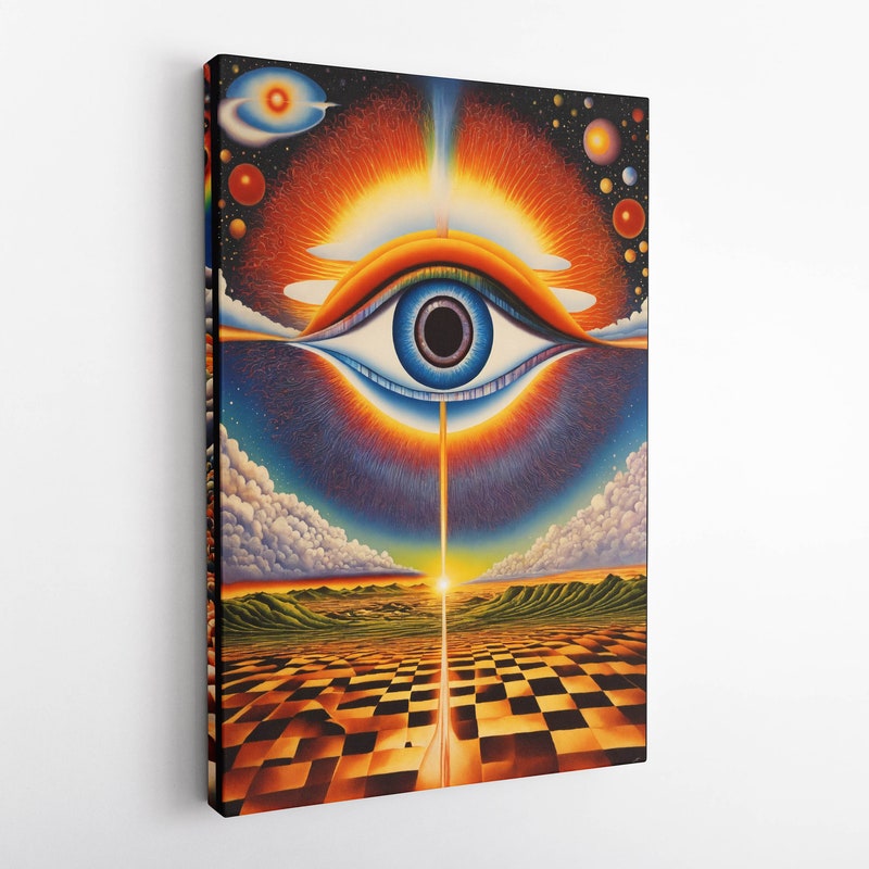 All Seeing Eye Art - Etsy