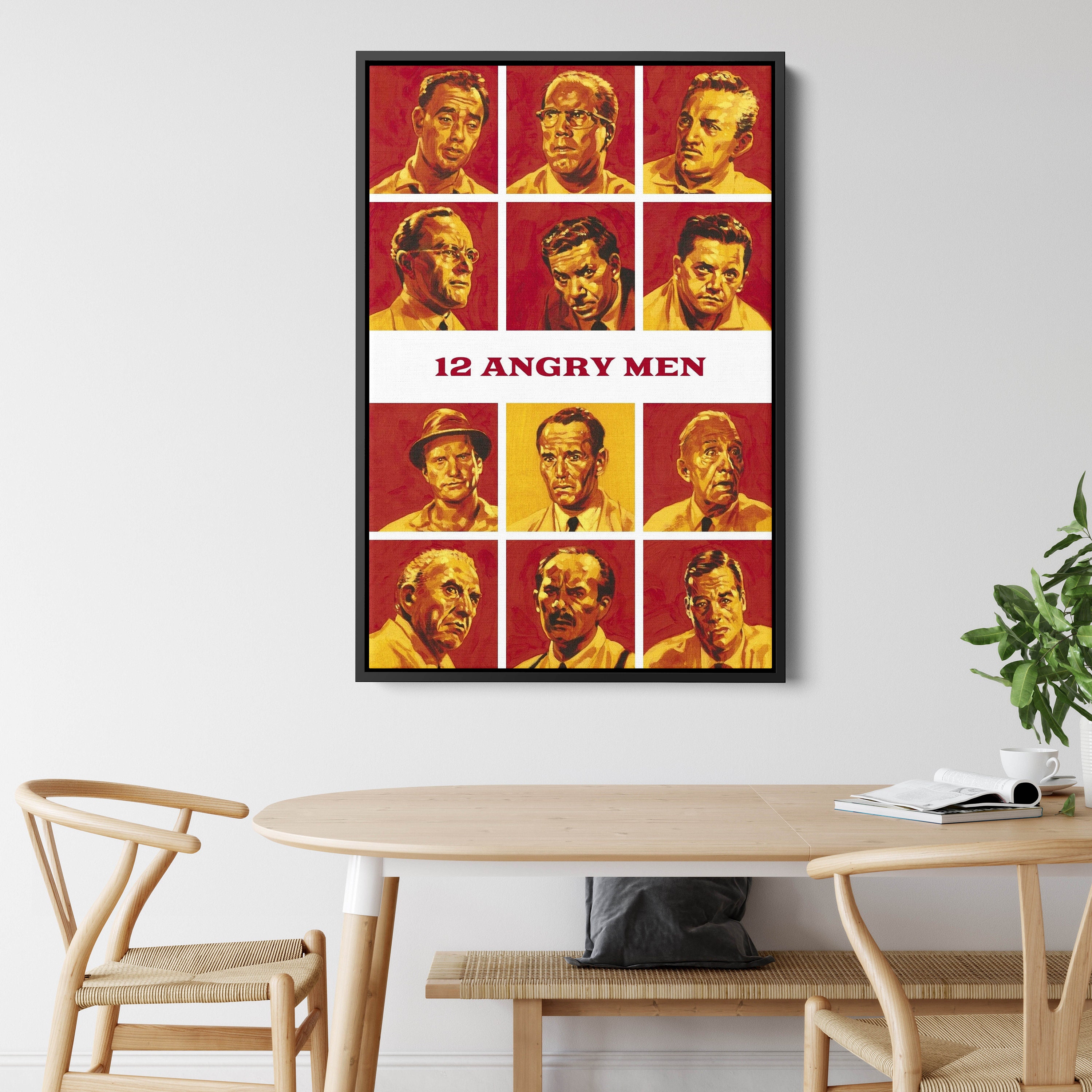 12 Angry Men Movie Poster, 12 Angry Men Wall Decor, 12 Angry Men Poster ...