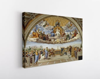 Raphael's Disputation of the Holy Sacrament (ca. 1509–1510) Raphael ...