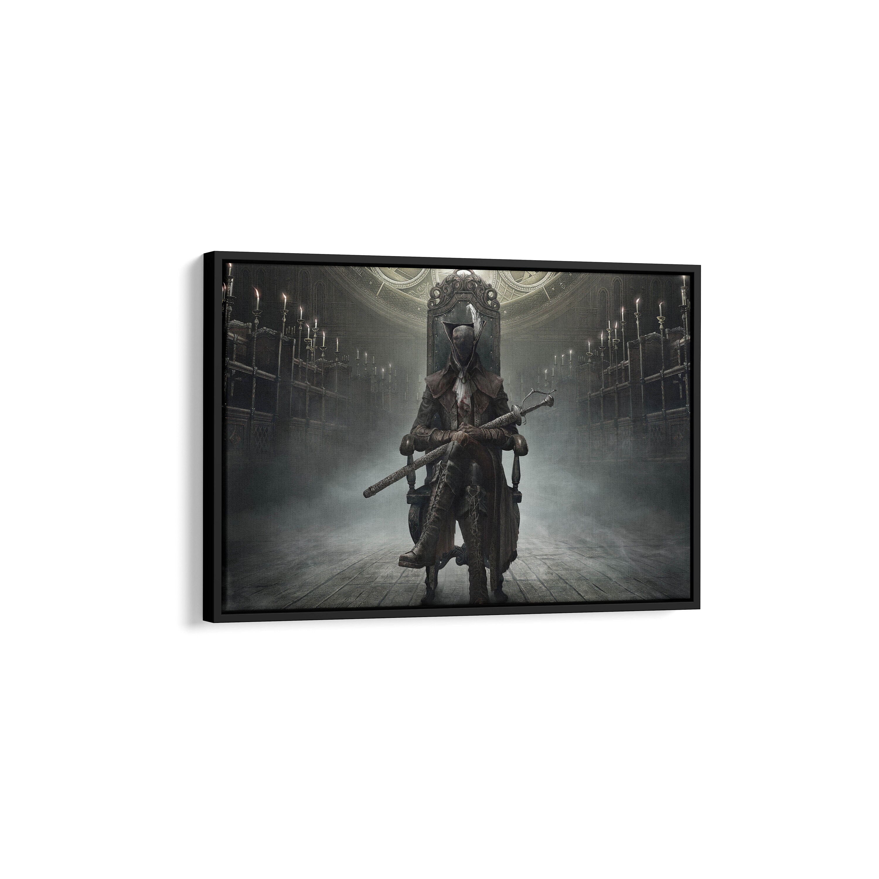 Bloodborne Poster, Lady Maria Wall Art, Rolled Canvas Print, Game ...