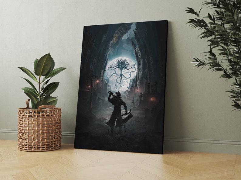 Bloodborne Poster, Lady Maria Wall Art, Rolled Canvas Print, Game Room ... Bloodborne Poster, Lady Maria Wall Art, Rolled Canvas Print, Game Room ...