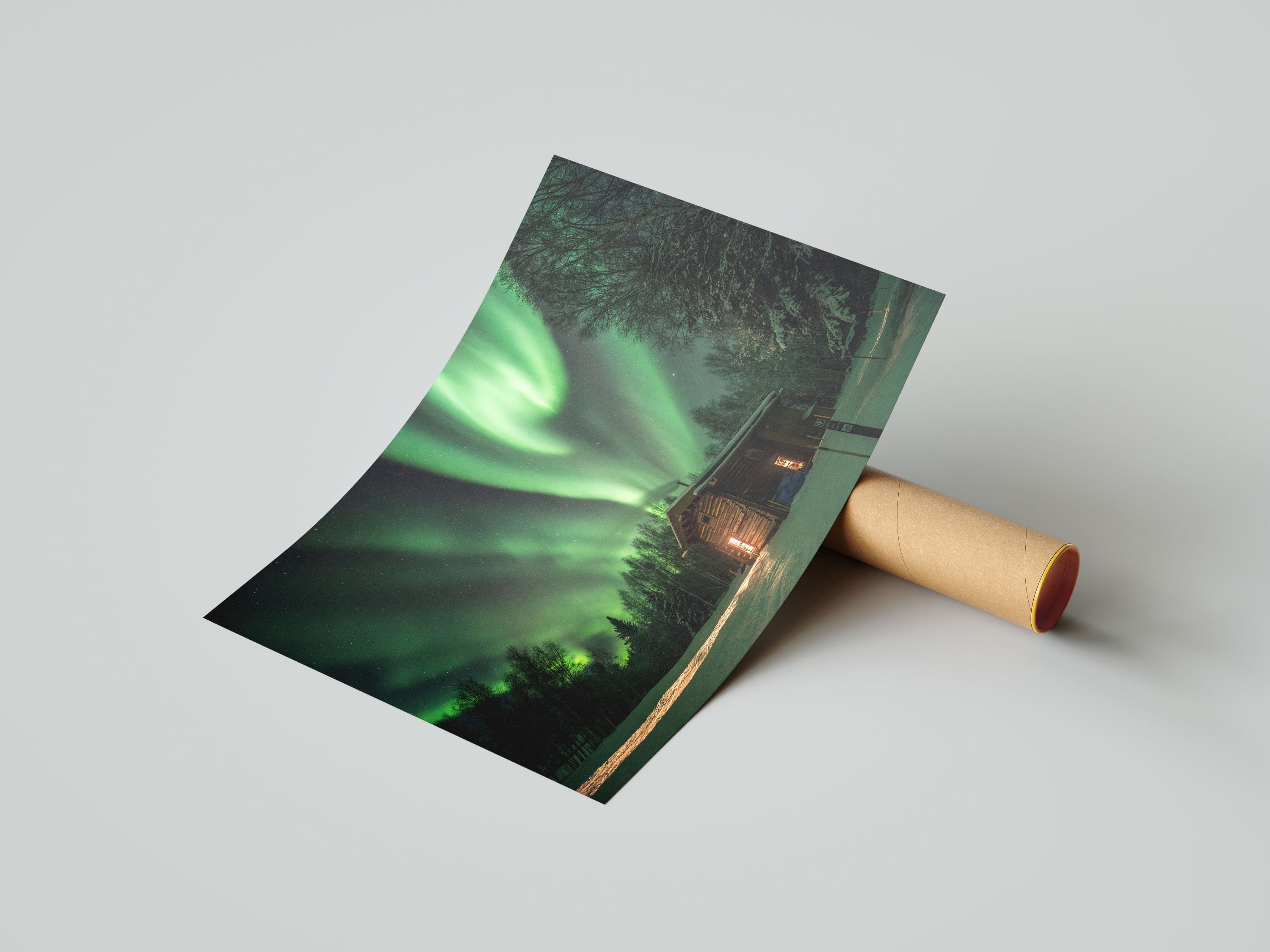 Aurora Borealis Poster, Northern Lights Poster, Northern Lights Camping ...