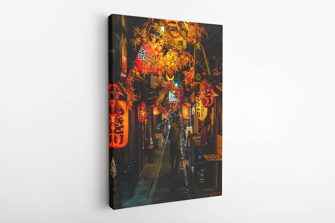 Piss Alley in Tokyo Poster, Japan Sunrise, Asia, HIGH QUALITY PRINT ...