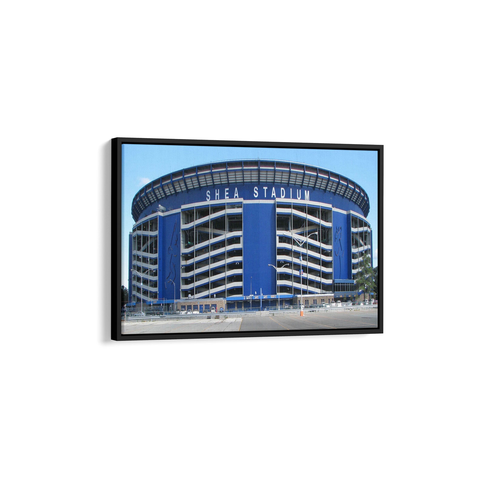 Shea Stadium Poster/canvas, Seat View, New York Mets Ballpark, Modern ...